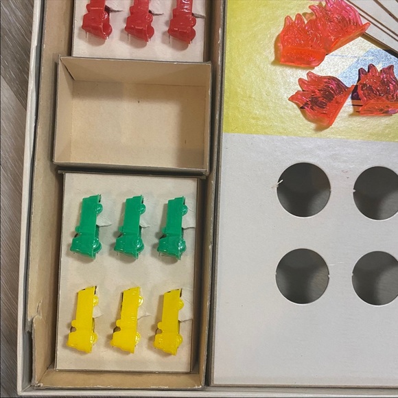 Milton Bradley | Games | Vintage 962 Milton Bradley 4 Alarm Fire ...